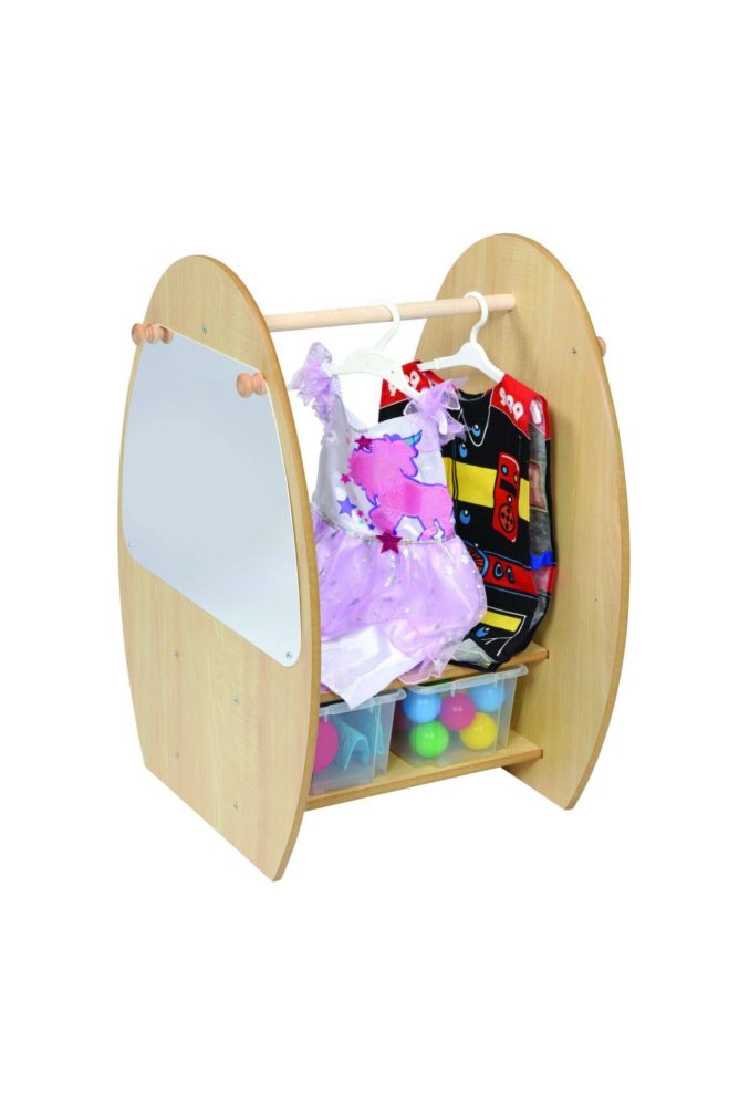 Mini Dress Up Trolley with Clear Trays - Twoey
