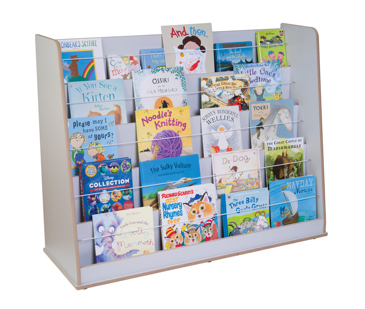 Wide Free Standing Book Display Unit - Twoey